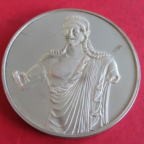 APOLLO OF VEII BY ETRUSCAN HALLMARKED 2oz SILVER PROOF MEDAL | eBay UK