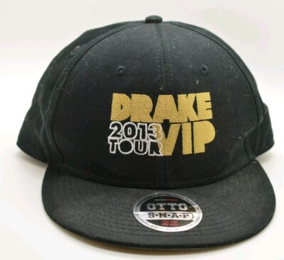2013 Drake VIP Tour Would You Like A Tour? Black Snapback Hat Cap OTTO ...