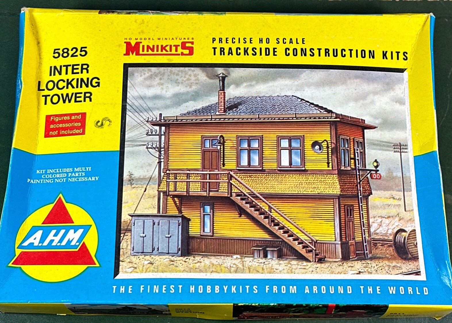 AHM HO Scale Interlocking Tower Building Kit 5825a for sale online | eBay