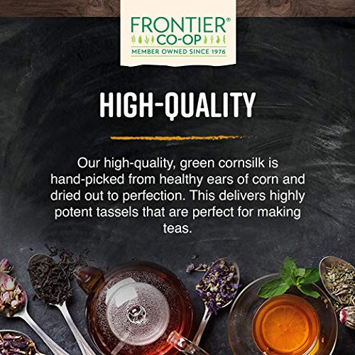 Frontier Co op Green Corn Silk Tea 1 Pound Bulk Natural Herbal Goodness ...