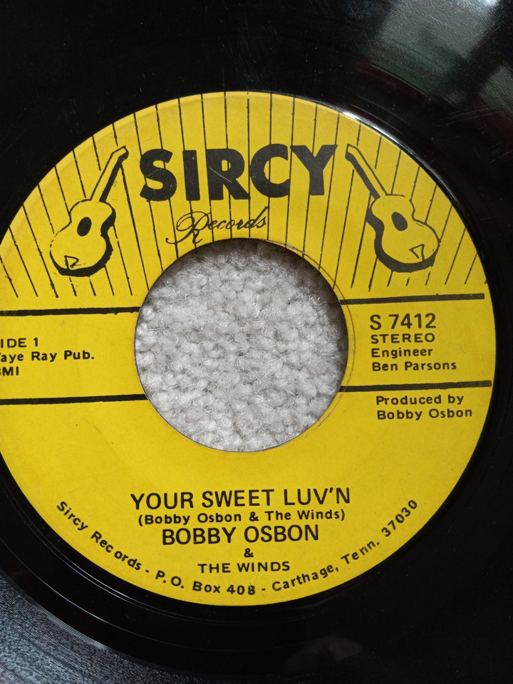 BOBBY OSBON & WINDS boogie with a beat SIRCY 7412 rockabilly COUNTRY ...