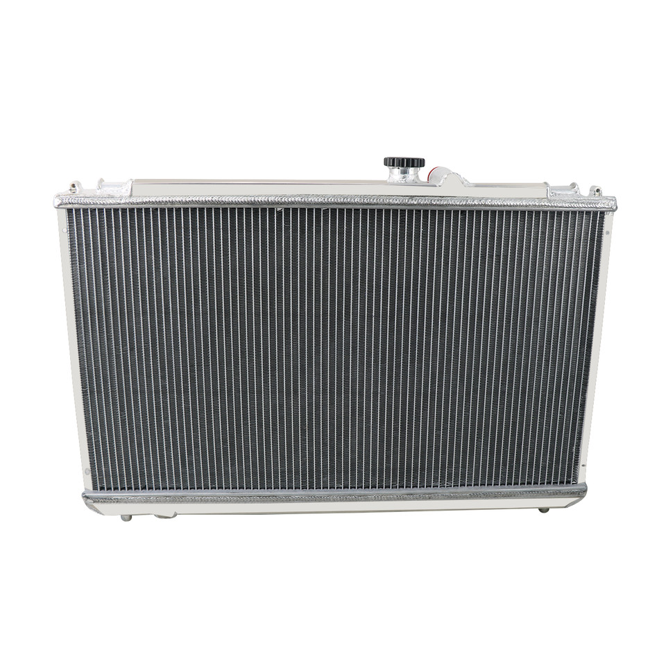 3 Row Radiator Aluminum For 96-00 Toyota MARK II Chaser JZX100 1JZ-GTE ...