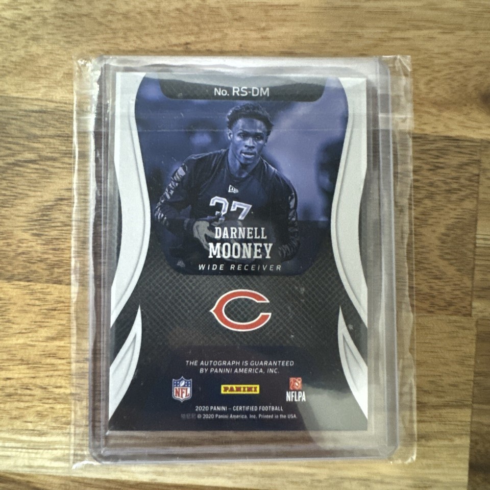 2020 Panini Certified Darnell Mooney Rookie Auto /199 Rookie Signatures ...