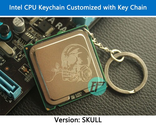 Intel CPU Keychain Customized with Key Chain Creative LGA 775 Adornment ...