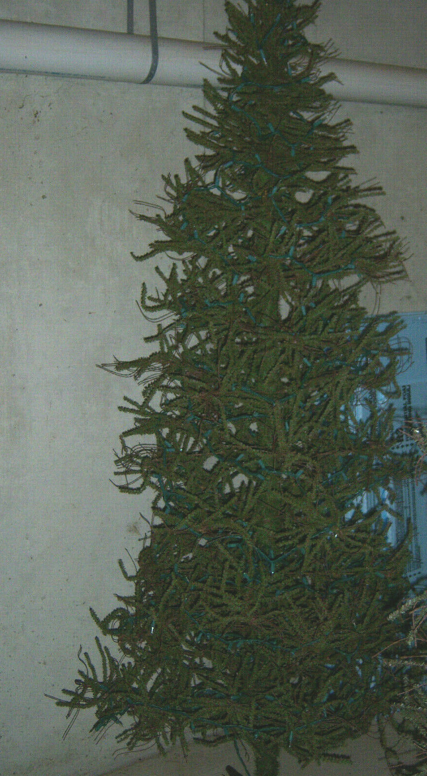 NICE TRENDY 7 FT GERMAN TWIG PRIMTIVE COUNTRY RUSTIC ARTIFICIAL XMAS ...