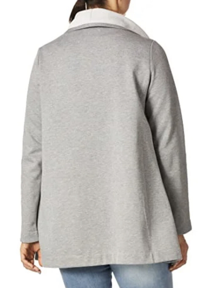 New Ugg Women’s Janni Fleece Blanket Cardigan Sweater In Gray Heather ...