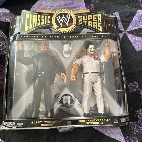 WWE Classic Abe Schwartz Bobby The Brain Heenan Action Figure | eBay