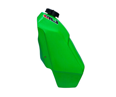 Kawasaki KX500 KX250 Fuel Tank | Green | 2.5-5 gal | Plastic | Matte ...