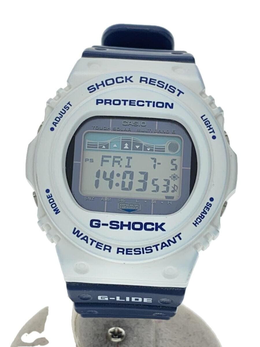 CASIO G-SHOCK GWX-5700SS-7JF Gray/Blue Resin Solar Digital Watch | eBay