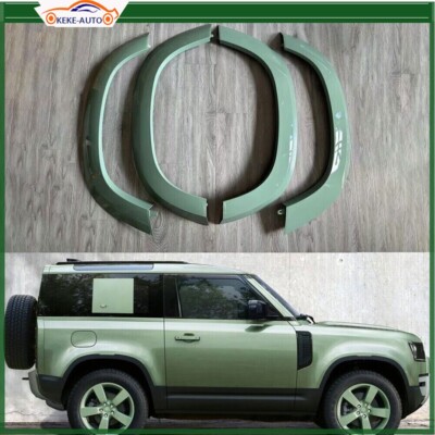 75th Green Fender Flare Wheel Tire Arch Cover Trim Fits Defender 90 ...