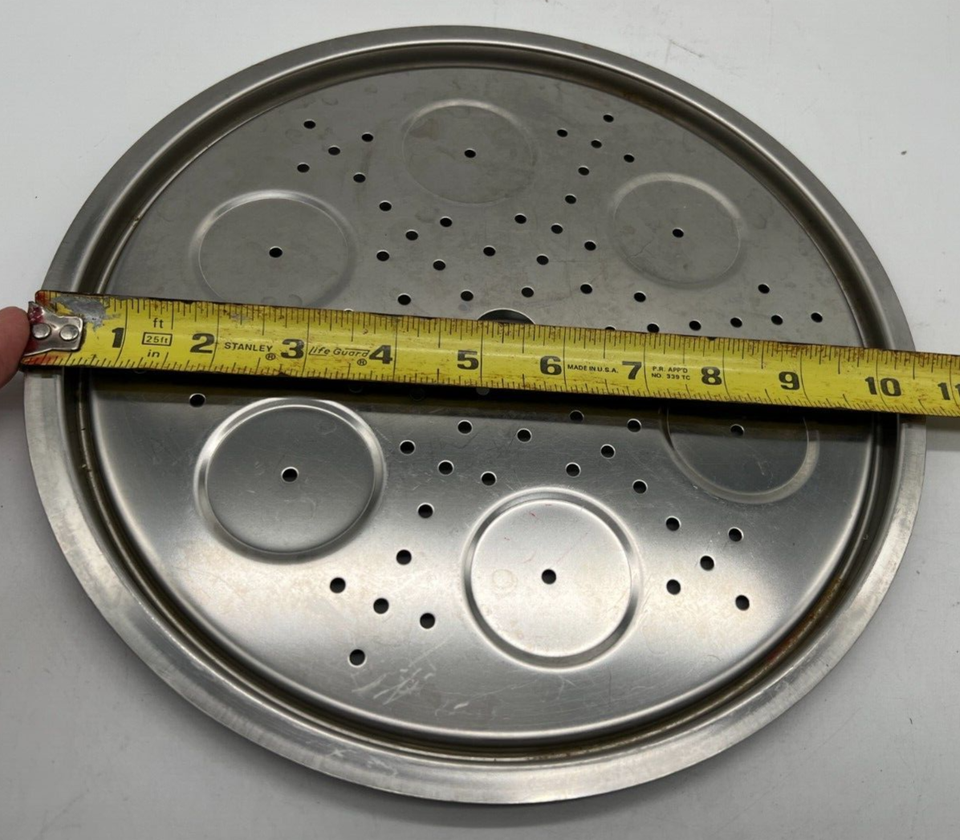 Saladmaster Utility Rack Steamer Insert for 11" Skillet (H007) | eBay