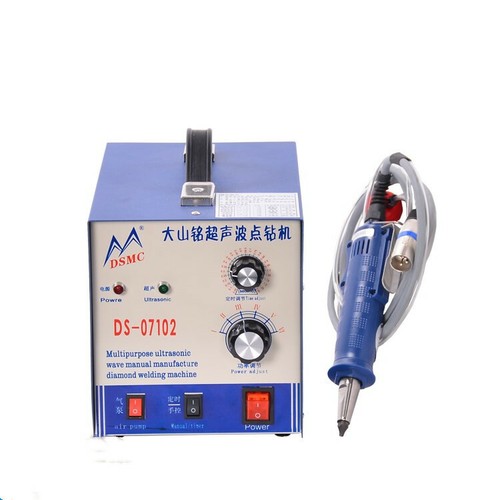 New Ultrasonic Hot Fix Rhinestone Setting Drill Machine Multi ...