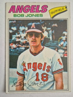 1977 TOPPS BASEBALL SET BREAK 16 BOB JONES ANGELS NM+ | eBay