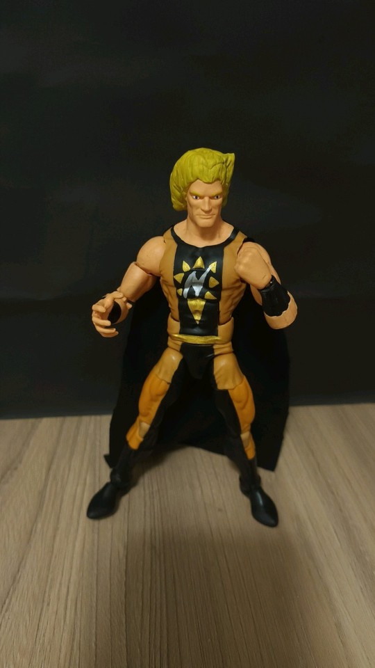 6" Custom Action Figure Nuclear Man Solar Man V2 Superman Marvel ...