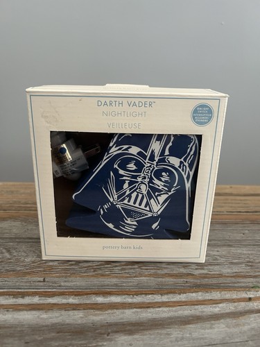 Darth Vader Star Wars Night Light in Original Box Dark Blue Pottery ...