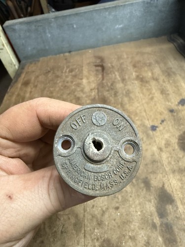 American Bosch Key Lock Cylinder Switch 81663 Motorcycle Springfield ...