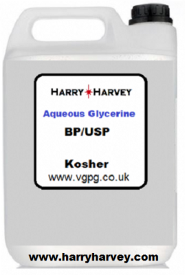 1 Litre Aqueous Vegetable Glycerine AG Vegetable Glycerol Glycerin Aqua ...