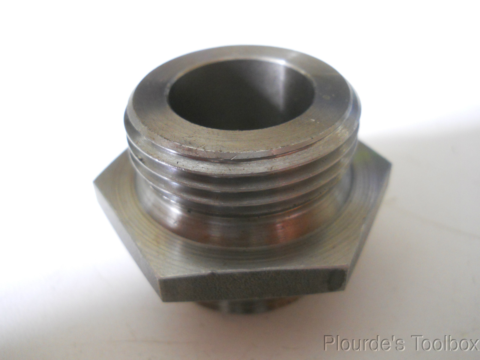 Lot of (4) New MTU Friedrichshafen Adapter Unions Fittings, G1 or R1 ...