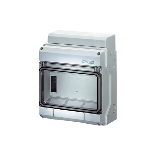 Verteilerkasten KV 8109 1x9 Modulen Aufputz Feuchtraumverteiler Hensel ...