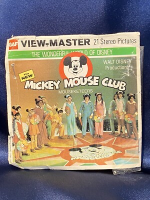 The New Mickey Mouse Club Mouseketeers 1977 View-Master Packet H-9 ...