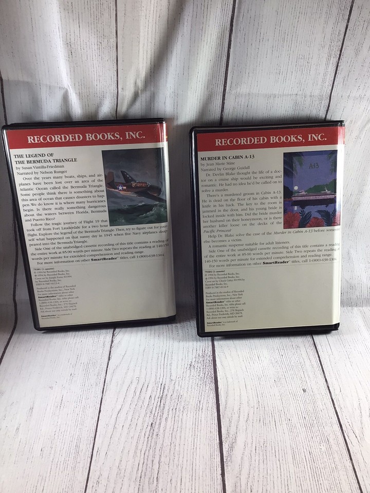 Smart Reader Audiobook Set Of 2 Level 2 Audiobooks Bermuda Triangle ...