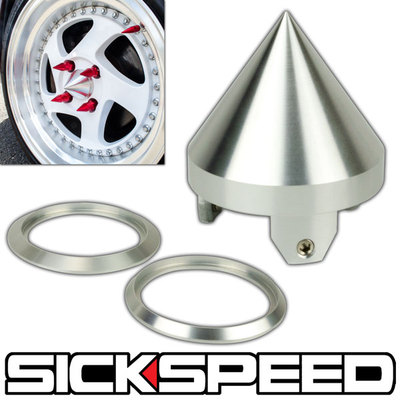CENTER SPIKED CAP FOR WHEELS/RIMS POLISHED P11 | eBay