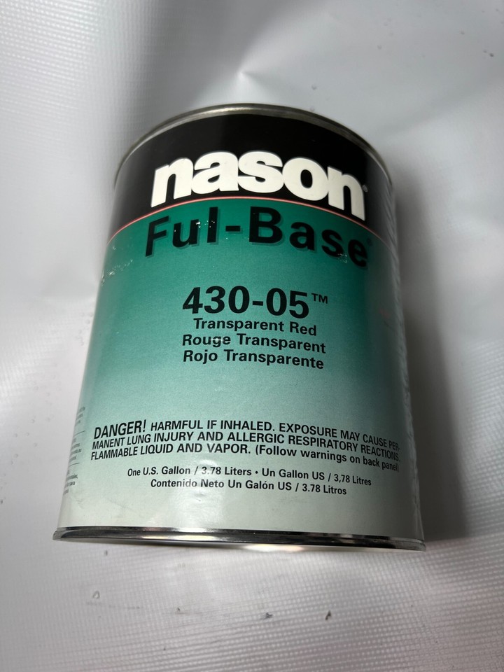 Nason 430-05 Ful-Base Transparent Red Gallon Dupont | eBay