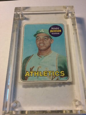 Reggie Jackson Rookie Card 1969 Topps EX HOF Mr October | eBay