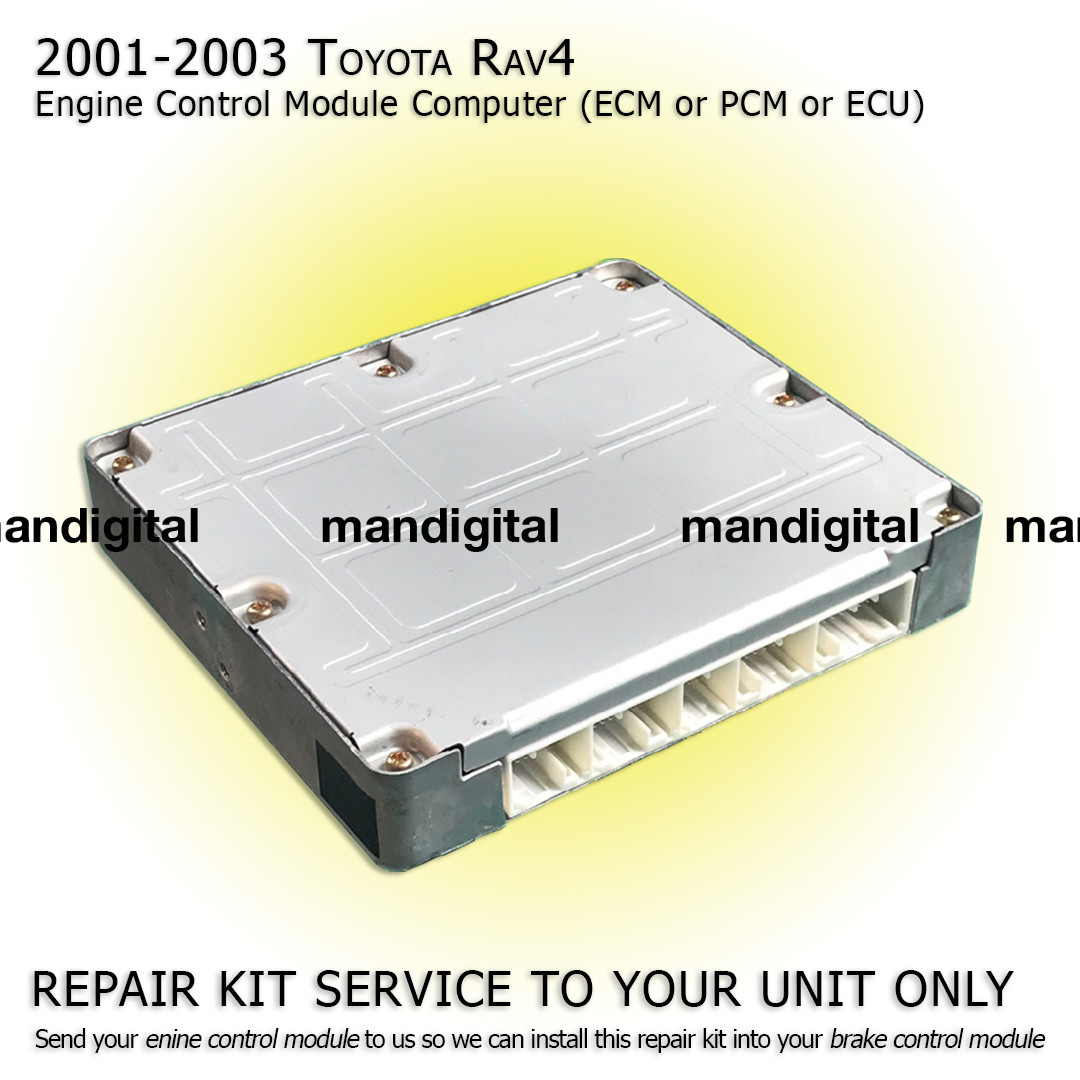 2001 2002 2003 TOYOTA RAV4 Engine Computer Module PCM ECM ECU Repair ...