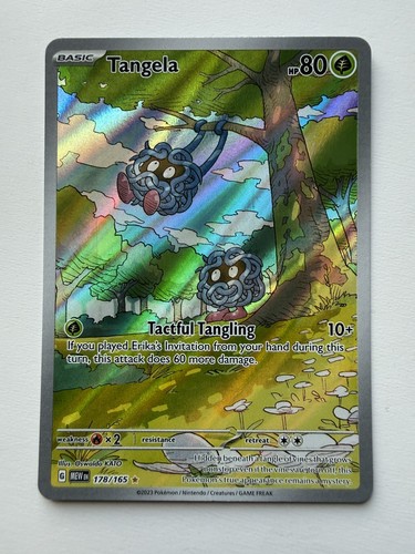 Tangela 178/165 IR Scarlet & Violet Illustration Rare - NM / M | eBay UK
