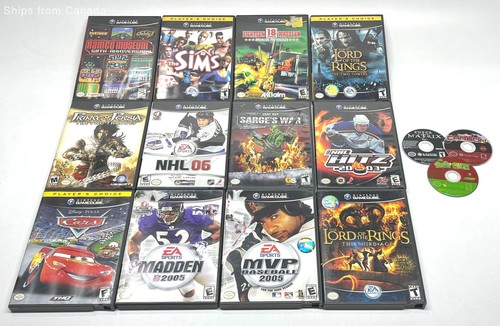 Lot of 15 Nintendo GameCube Games | eBay