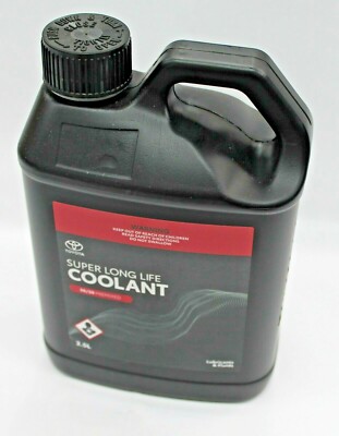 Toyota 50/50 Premixed Super Long Life Coolant - 08889-80077 - Made in ...