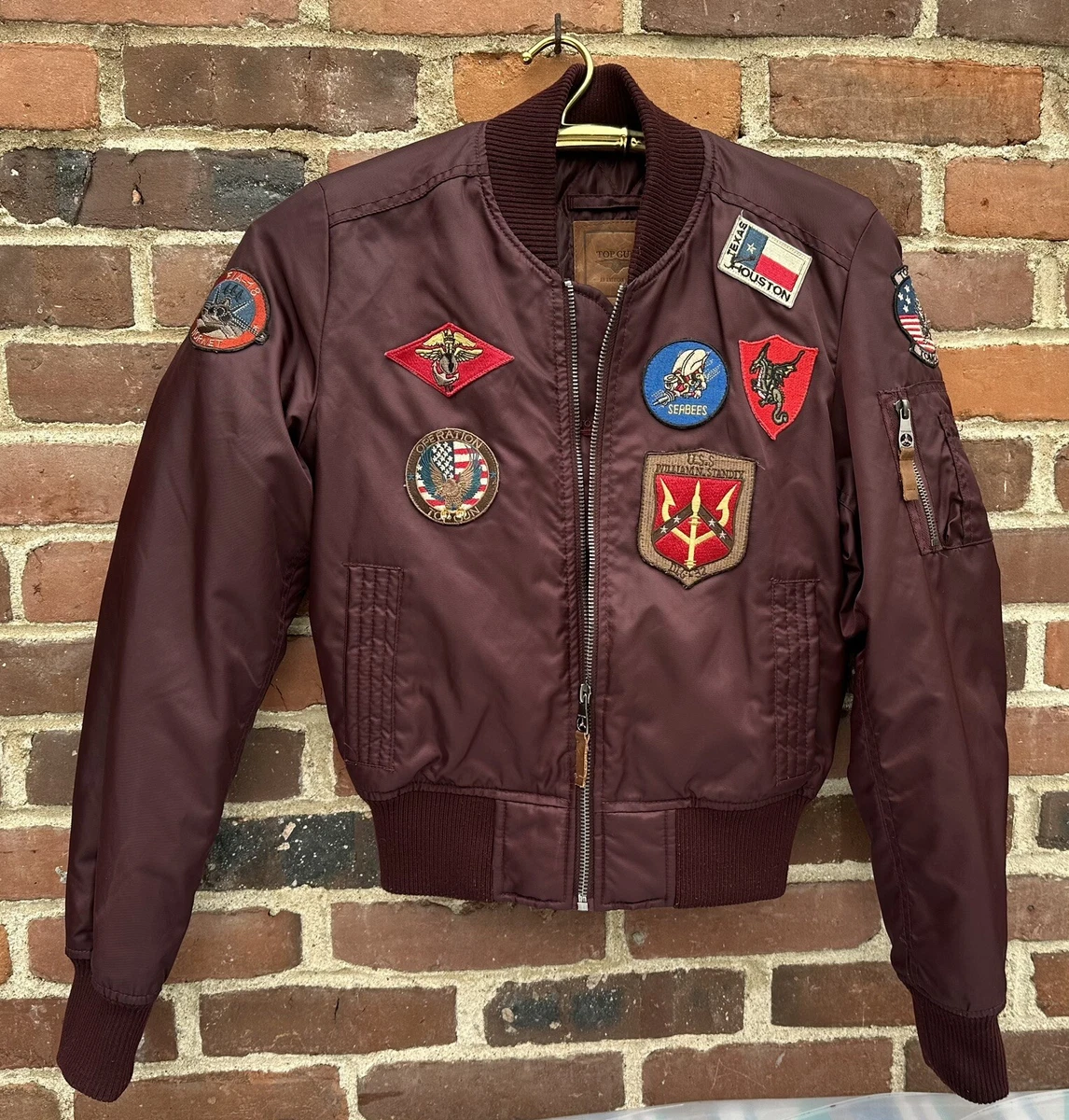 Tom Cruise Top Gun Jacket Patches