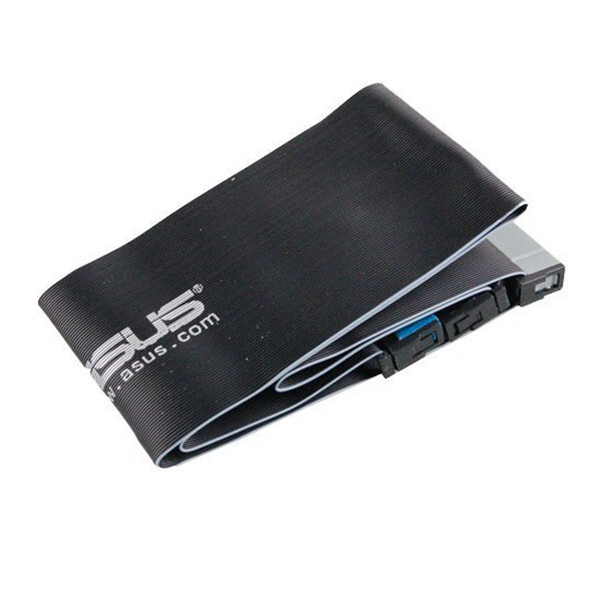 Asus ATA 66/100/133 IDE 40 Pin (80 Wire) Flat Ribbon Cable w/ 3 ...