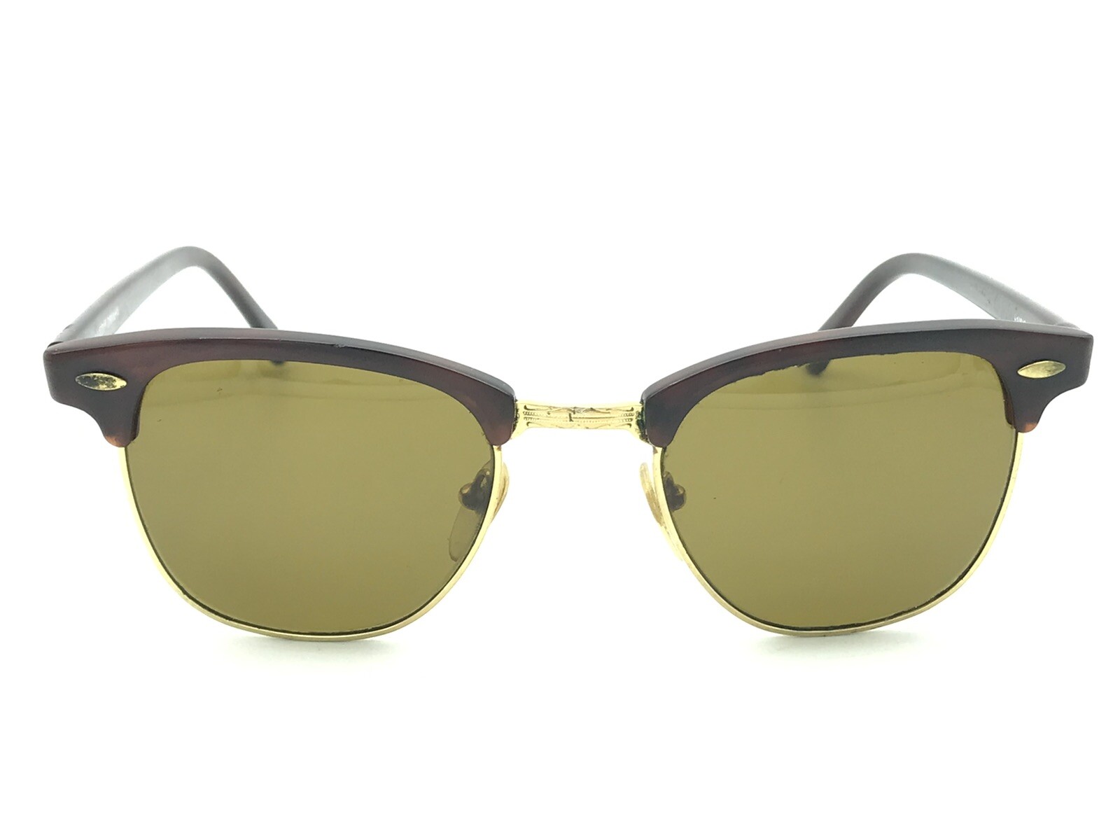 Serengeti Drivers 6277 Brown Gold Clubmaster Style Su… - Gem