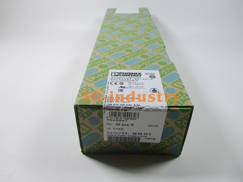 50Pcs/Box New For PHOENIX CONTACT terminal block UK 5-HESI 3004100 | eBay