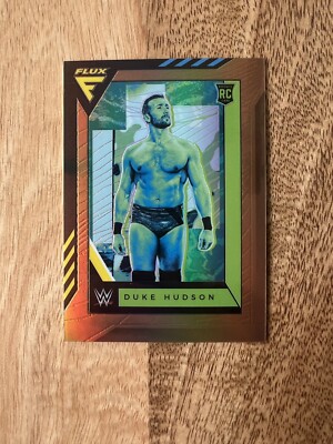 Duke Hudson WWE flux gold #/10 | eBay