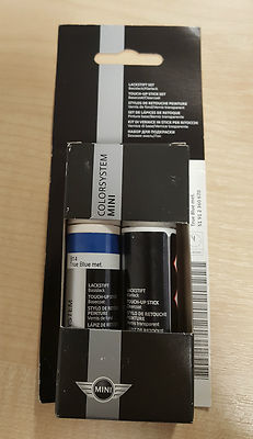 MINI TOUCH UP STICK GENUINE TRUE BLUE METALLIC B14 51912360670 | eBay