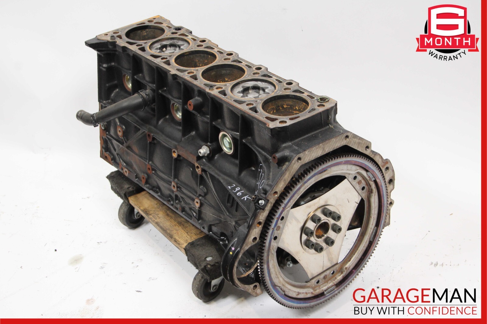 05-06 Mercedes W211 E320 CDI Diesel 3.2L I6 OM648 Short Block Engine ...