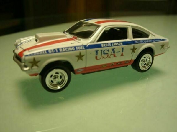 MPC Bruce Larson USA-1 Pro Stock Chevy Vega Model Car Kit for sale ...