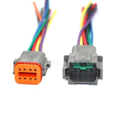 Connectors, Plugs & Sockets - 8 Pin Connector