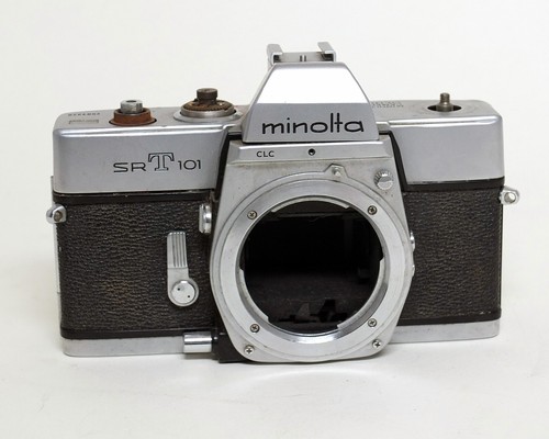 Minolta SRT101 SRT 101 35mm SLR film camera body As Is | eBay