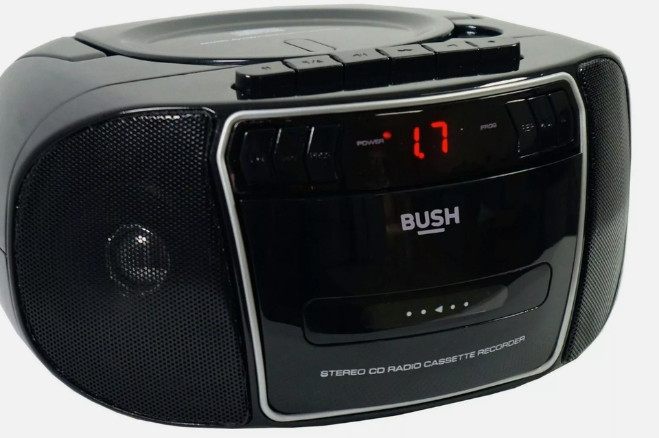 Bush KBB500 CD & Cassette Player Boombox with FM Radio (A-) | eBay UK