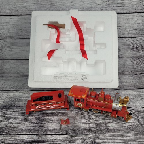 Hawthorne Village Budweiser BEER Train Locomotive Tender ENGINE HO/ON30 ...