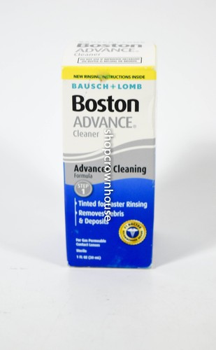 1 Bausch + Lomb Boston Advance Rinse Cleaner Step 1 30mL bottle 09/01 ...