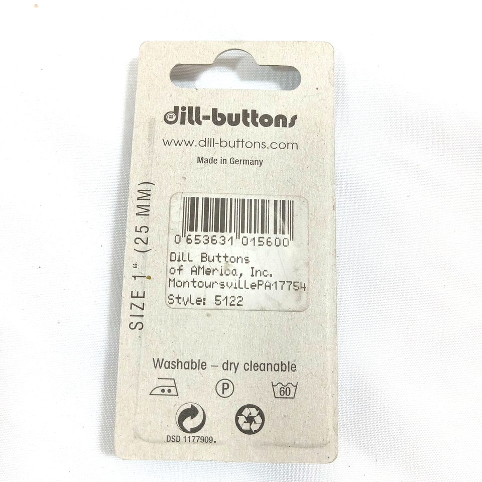 Dill Buttons Tracker Green Vintage Button 1" H1560 5122 | eBay