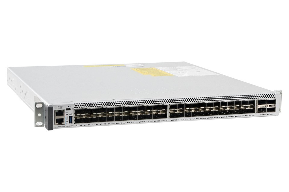 NEW Cisco Catalyst 9500 Series 48 Port Rack Mountable Switch - C9500 ...
