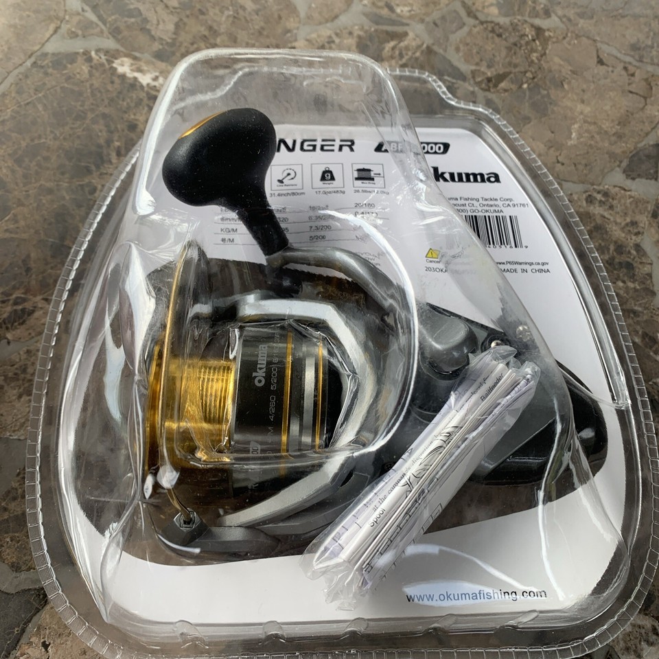 Okuma Avenger 4.5:1 Left/Right Hand Bait Feeder ABF-6000 BR4 ...