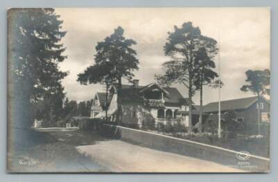 Wargon~Vargon Sweden RPPC Antique Photo Foto Vanersborg Postcard~1920s ...