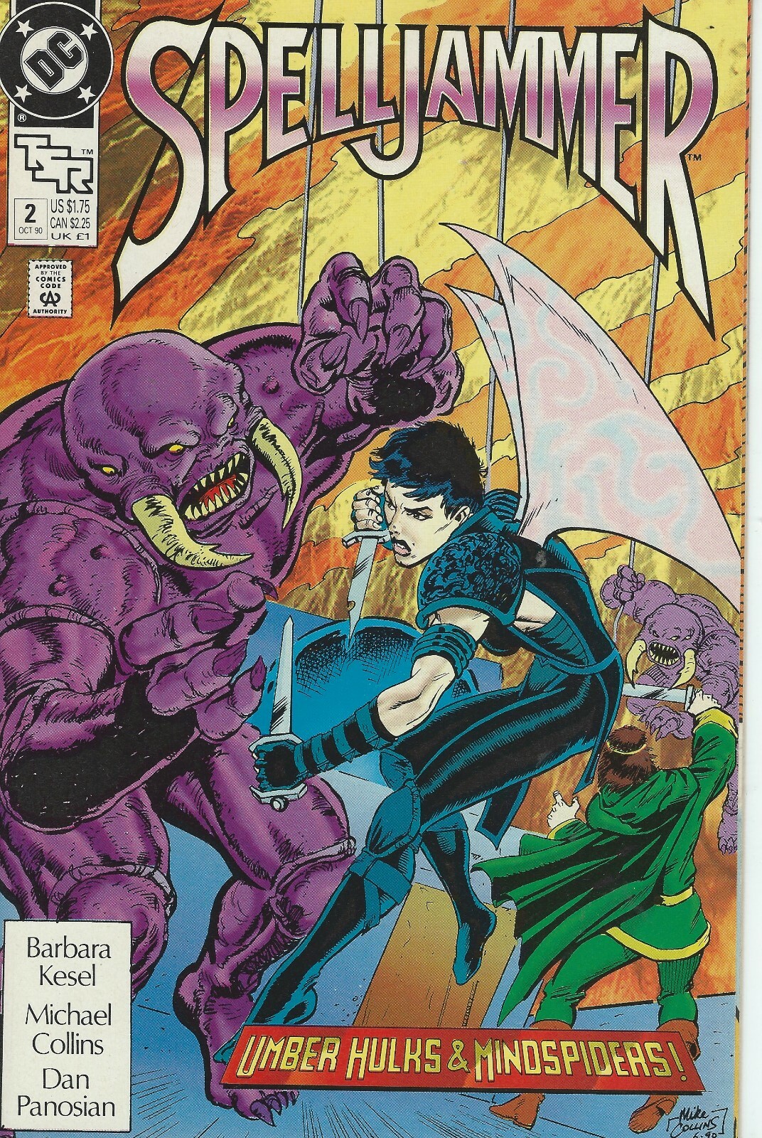 DC Comics Spelljammer Umber Hulks & Mindspiders October 1990 #2 | eBay